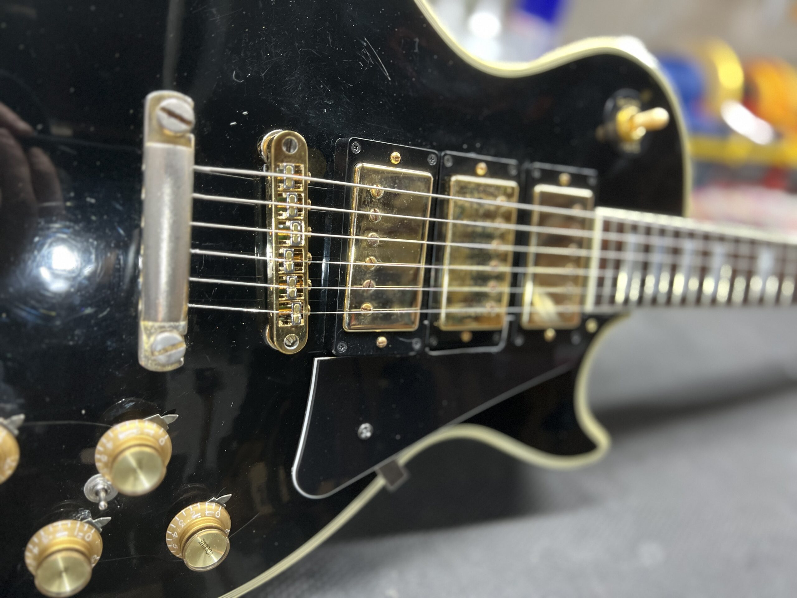 Ibanez "Black Beauty" modification - Brooklyn Fretworks